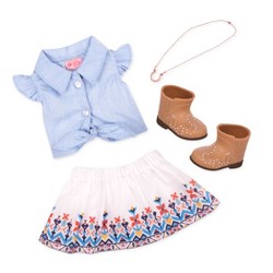 Our Generation All Aflutter Butterfly Outfit For 18" Dolls : Target