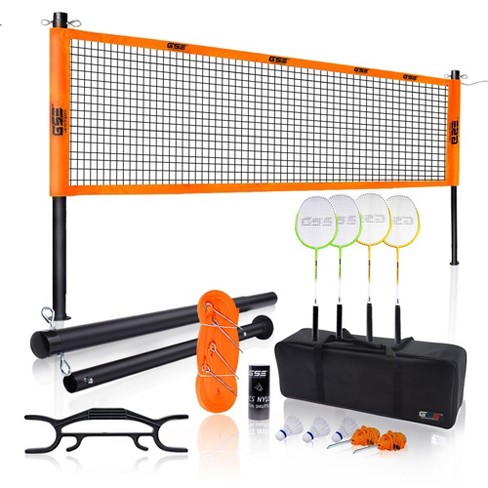Gse Professional Badminton Complete Set With Net, Rackets ...