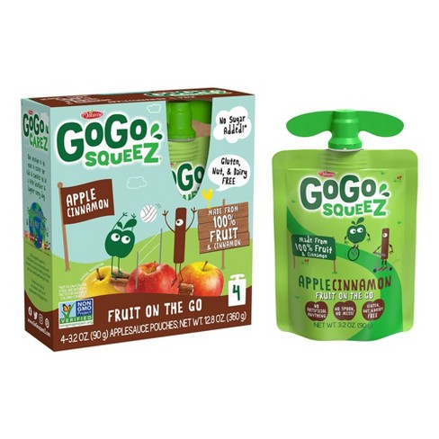 Gogo Squeez Applesauce, Apple Cinnamon : Target