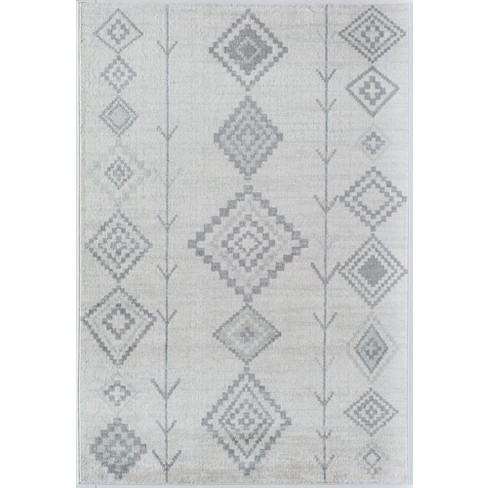 Cosmoliving By Cosmopolitan Soleil Br15l White Area Rug, 8'x10' : Target