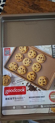 Goodcook 15"x10" Best Bake Cookie Sheet: Carbon Steel Baking Pan ...
