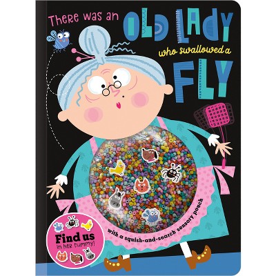 I Know An Old Lady Who Swallowed A Fly - (board Book) : Target