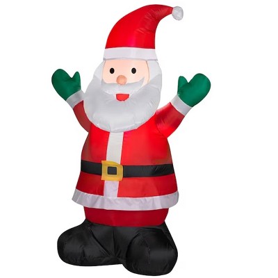 Holiday Time 8-ft Tall Giant Nutcracker Face Holiday Inflatable : Target