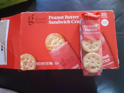 Peanut Butter Sandwich Crackers - 20ct/24.7oz - Good & Gather™ : Target