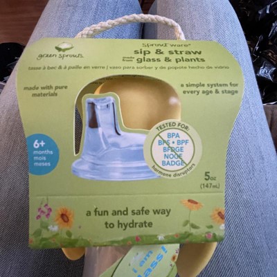 Glass And Sprout Ware Sip & Straw 5oz : Target