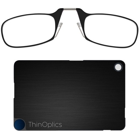 Thinoptics Armless Ultralight Reading Glasses W/ Flashcard Case - +1.50 ...