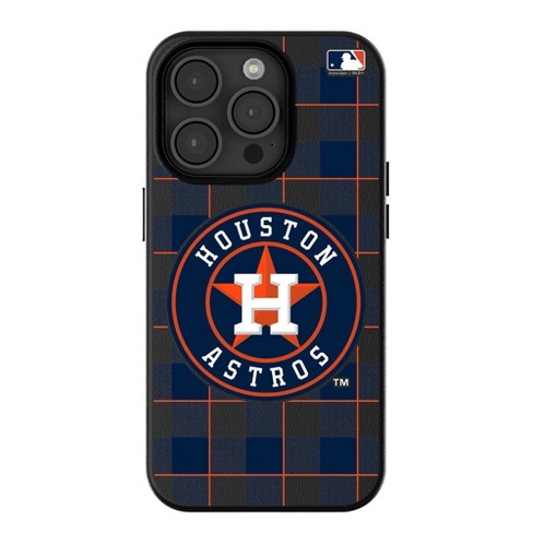 Keyscaper Houston Astros Plaid Magsafe Compatible Cell Phone Case For ...