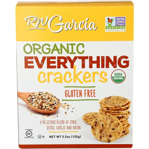 Rw Garcia Everything Crackers Organic - Case Of 6 - 5.5 Oz : Target
