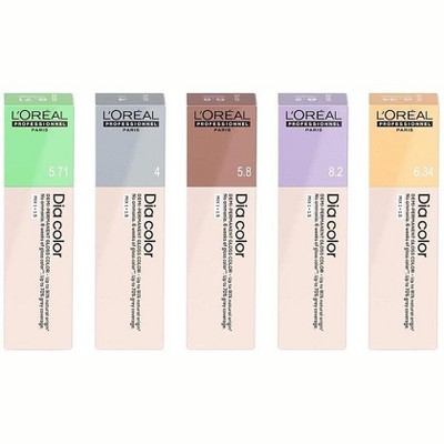 L'oreal Professionnel Dia Color Alkaline Demi-permanent Gloss Hair ...