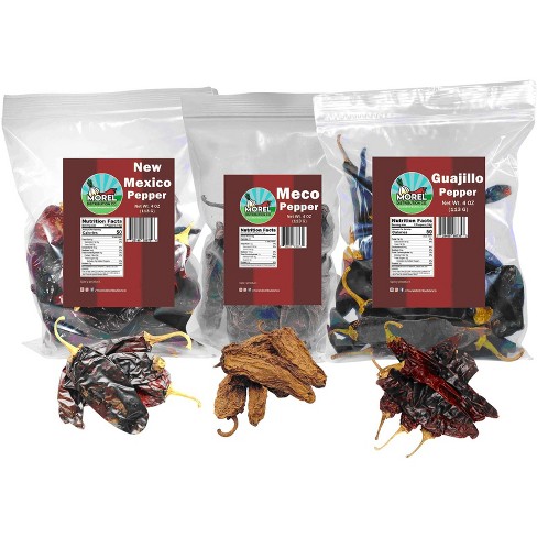 Morel Distribution Co | Variety Pack (12 Oz Total) New Mexico, Chipotle ...