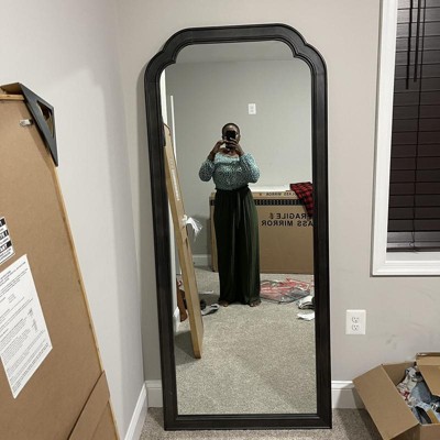 30" X 70" Oversize French Country Collection Leaner Mirror Black ...