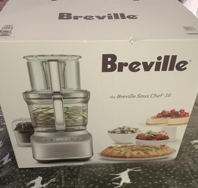 Breville Sous Chef 16 Cup Food Processor Brushed Stainless Steel: 1450w ...