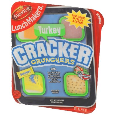 Armour Lunchmakers Turkey Cracker Crunchers - 2.44oz : Target