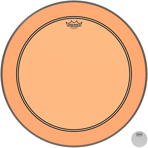 Remo Powerstroke P3 Colortone Orange Bass Drum Head 22 In. : Target