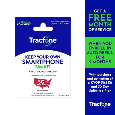 Tracfone Bring Your Own Phone SIM Activation Kit – Target Inventory ...