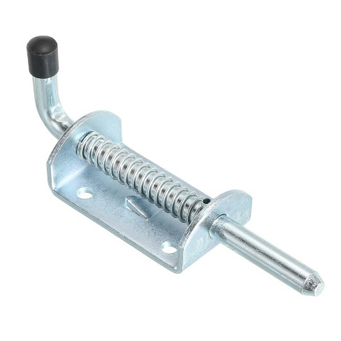 Unique Bargains Iron Spring Loaded Security Latch Sliding Barrel Bolt ...