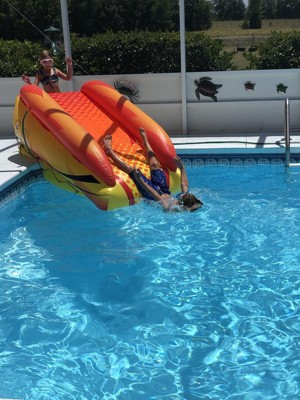 Poolmaster Aqua Launch Inflatable Swimming Pool Slide : Target