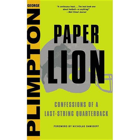Paper Lion - By George Plimpton (hardcover) : Target