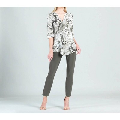 Women's Side Gathered Drape Hem Tunic - Clara Sun Woo S : Target