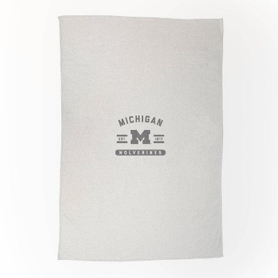 Sweet Home Collection Ncaa Michigan Wolverines 60" X 80" Raschel Throw ...