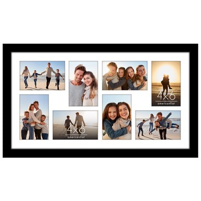 Songmics Gallery Wall Frame Set Multi Picture Frames Set Of 7, One ...