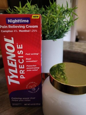 Tylenol Topical Analgesic Night-Time Pain Relieving Cream - 4 fl oz ...