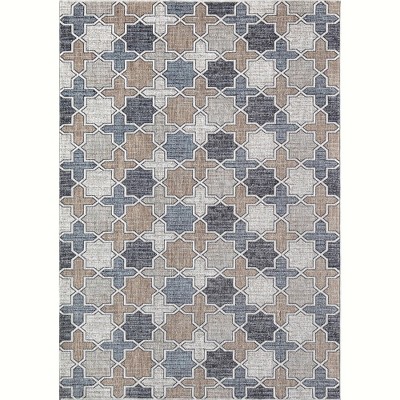 Luxe Weavers Geometric Southwestern Area Rug, Red 5x7 : Target