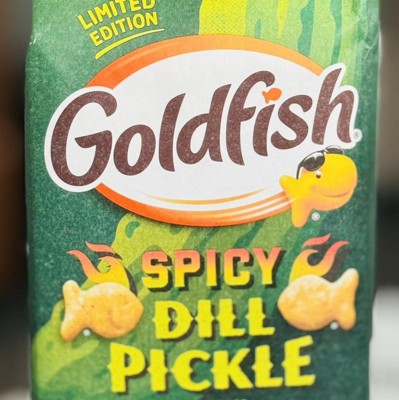 Pepperidge Farm Limited Edition Spicy Dill Pickle Goldfish Crackers - 6 ...