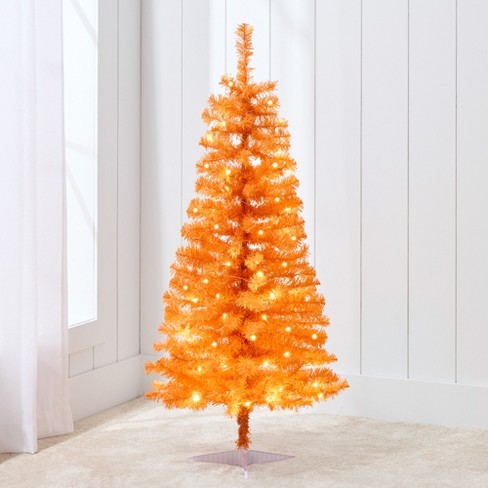 Best Choice Products Prelit Colored Christmas Tree, 4ft Artificial Tree ...