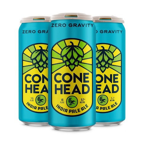 Zero Gravity Craft Brewery Conehead Ipa - 4pk/16 Fl Oz Cans : Target