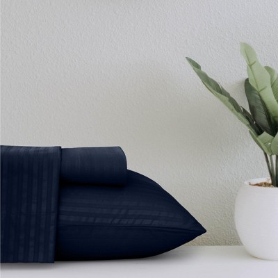 Twin Sheet Set 3 Piece Solid Sheets Set With Matching Pillow Cover ...