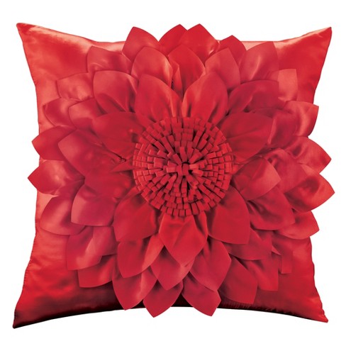 Collections Etc Unique 3d Pillow Removable Accent Pillow Cover : Target