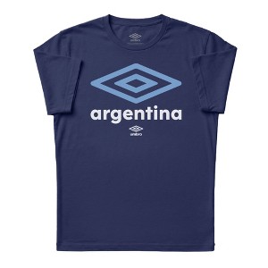 Umbro Mens Argentina Diamond Logo T-Shirt - Navy - S : Target