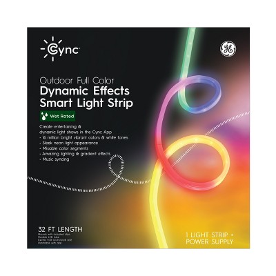 Ge Cync Dynamic Effect 16ft Decorative Outdoor Light String : Target