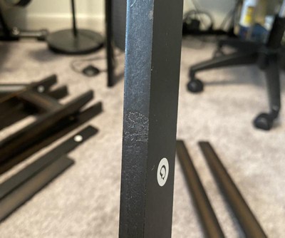 The Lakeside Collection Slim Space-saving Accent Tables - Antique Black ...