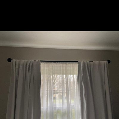Ball Double Curtain Rod - Threshold™ : Target