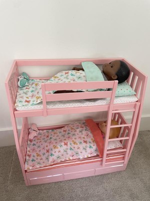 Our Generation Dreams For Two Pink Bunk Beds Accessory Set For 18 ...