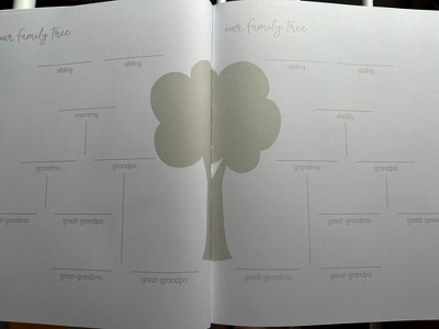 Pearhead Gingham Baby Memory Book - Gray : Target