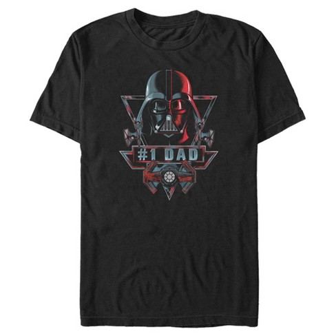 Men's Star Wars: A New Hope Father's Day Darth Vader #1 Dad T-shirt ...