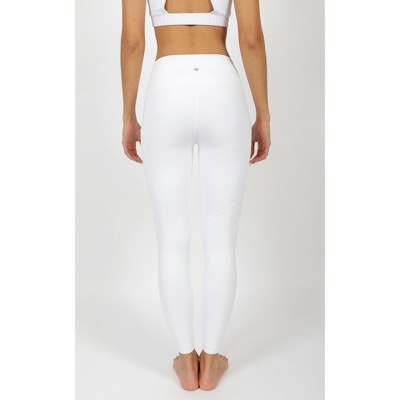 90 Degree By Reflex Womens Interlink High Waist Ankle Legging With Back ...