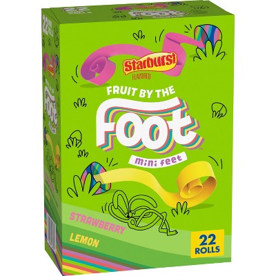 Fruit By The Foot Duos Fruit Snacks Watermelon & Lemonade - 4.5oz/6ct : Target