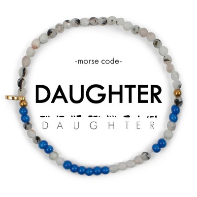 Morse Code Beaded Bracelet 3mm: Kindness - Ethicgoods : Target