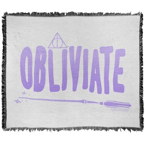 Harry Potter The Obliviate Blanket 50"x60" Woven Tapestry : Target
