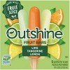 Outshine Lime Tangerine & Lemon Frozen Fruit Bars - 12ct : Target