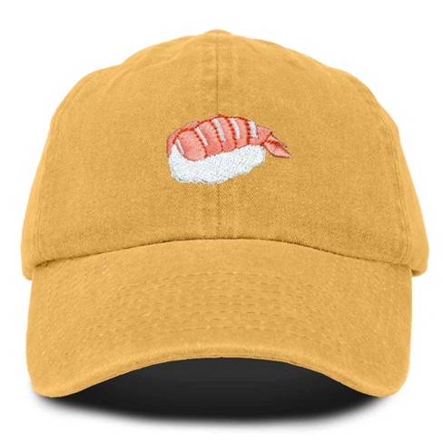 Dalix Shrimp Nigiri Embroidered Sushi Cotton Dad Hat Baseball Cap ...