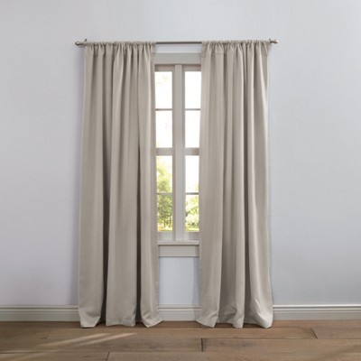 Brylanehome Pre-lit Rod-pocket Curtain Panel - 54" W 108"l, White : Target