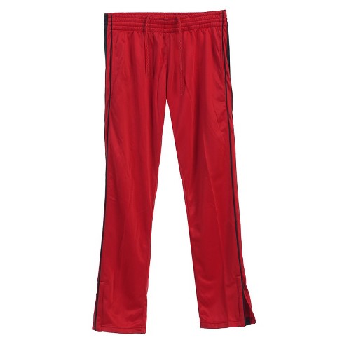 Gioberti Men's Athletic Track Pants, Red, 2x Large : Target