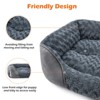 Dog Beds for Large Medium Small Dogs, Washable Pet Bed with Anti-Slip ...