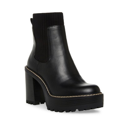 Madden Girl's Kaydin Platform Slip On Boot - Black, 6.5 : Target