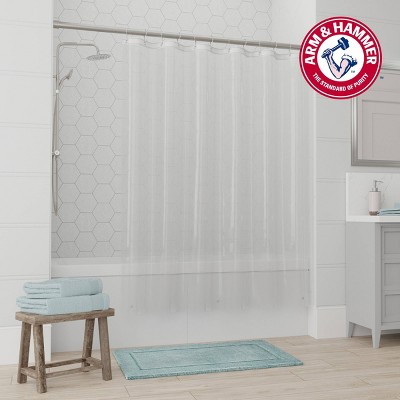 Peva Medium Weight Shower Liner Clear - Threshold™ : Target